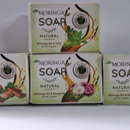 NOFH Moringa Sandal Soap – Natural Moringa Oil & Pure Sandal Aroma ...
